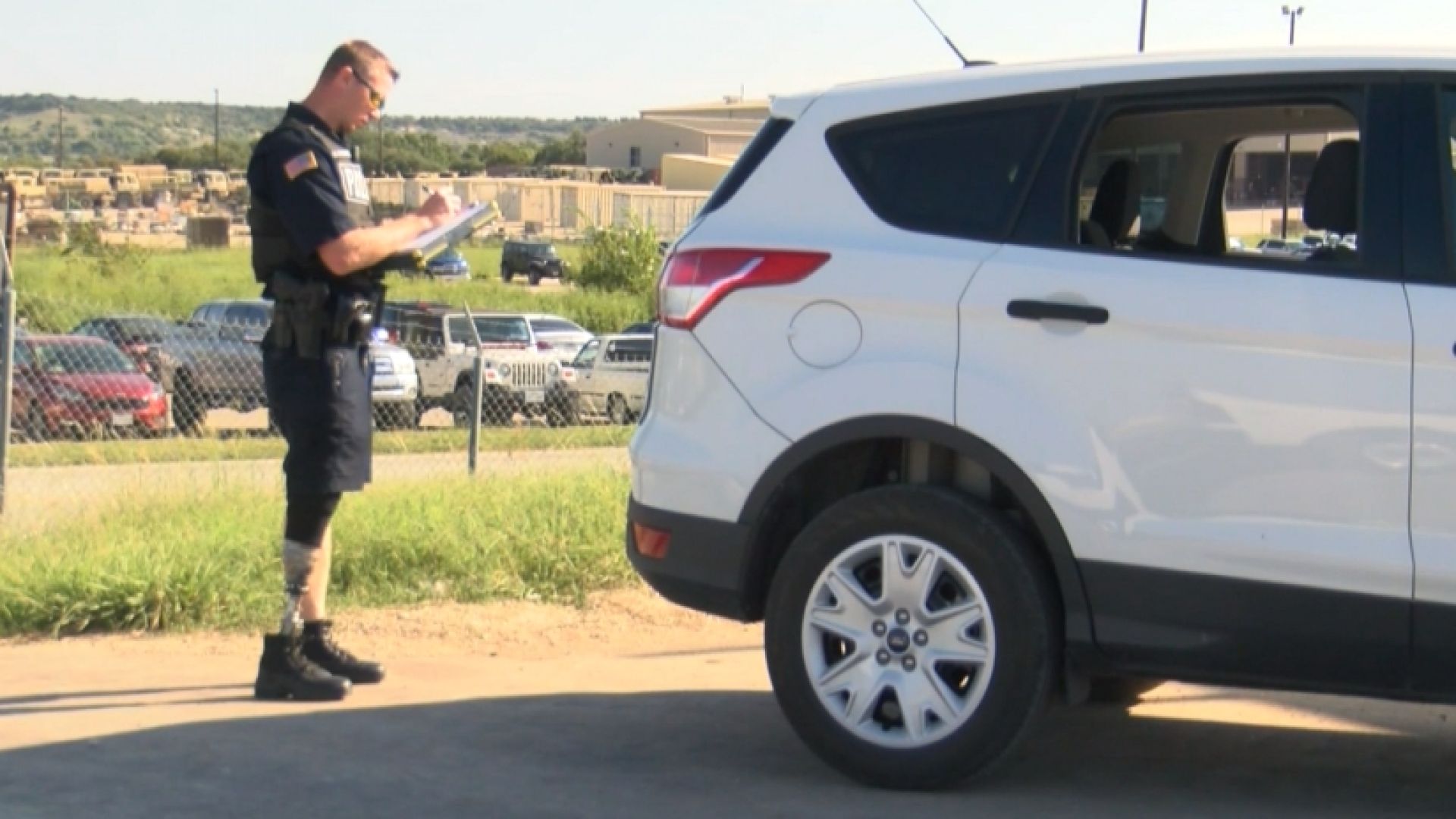 Loss Of Leg Can't Stop Fort Hood Cop | newscentermaine.com